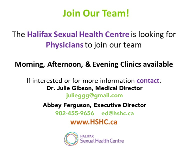 Job Opportunities – Halifax Sexual Health Centre